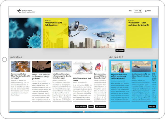 Project The German Aerospace Center (DLR) | ]init[ AG